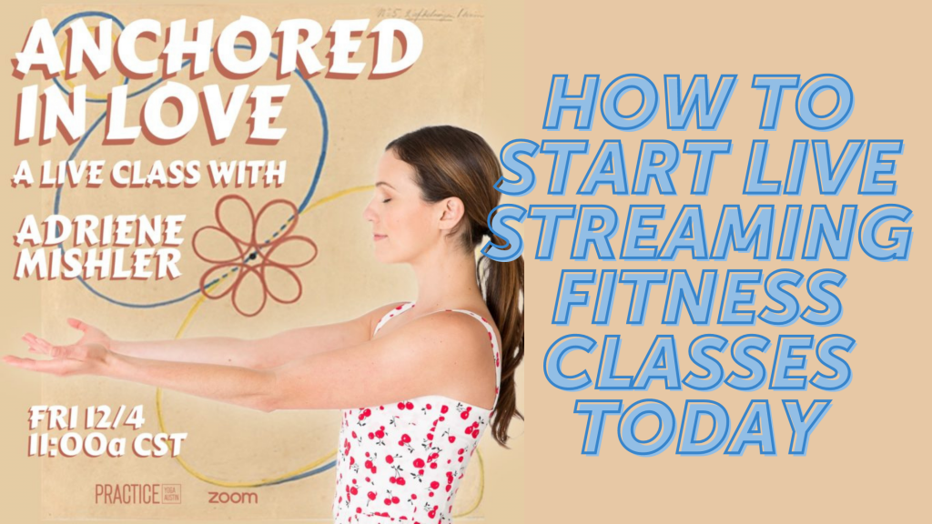 How to Start Live Streaming Fitness Classes Today – Ecamm Network Blog