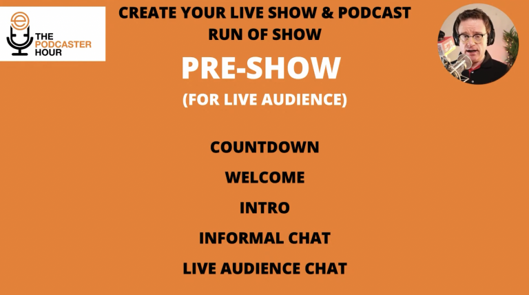 How to Create a Successful Run of Show for Your Podcast – Ecamm Network ...