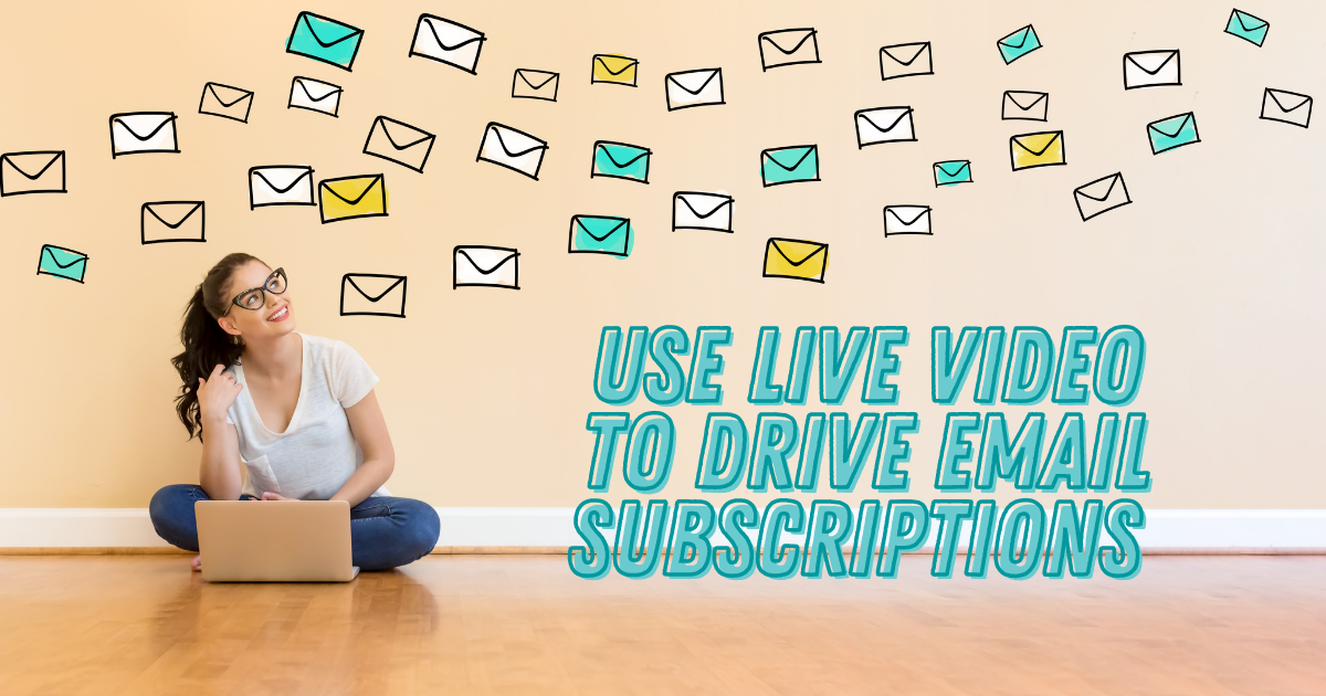 How You Can Use Live Streaming to Grow Your Email List - Ecamm Network Blog