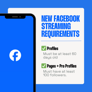 New Facebook Live Streaming Requirements (2024) – Ecamm Network Blog